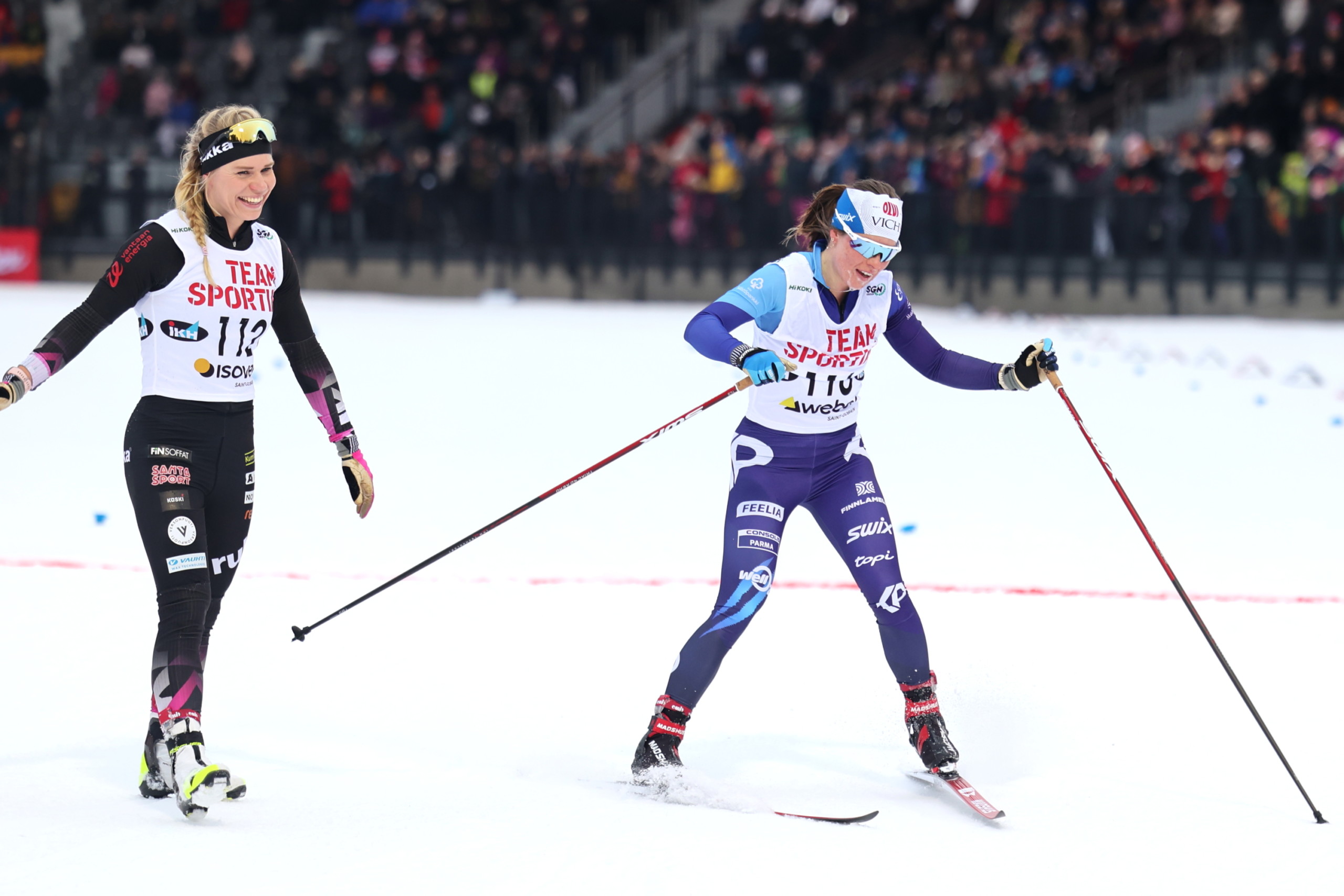 Remi Lindholm ja Krista Pärmäkoski normaalimatkojen Suomen mestareiksi ...