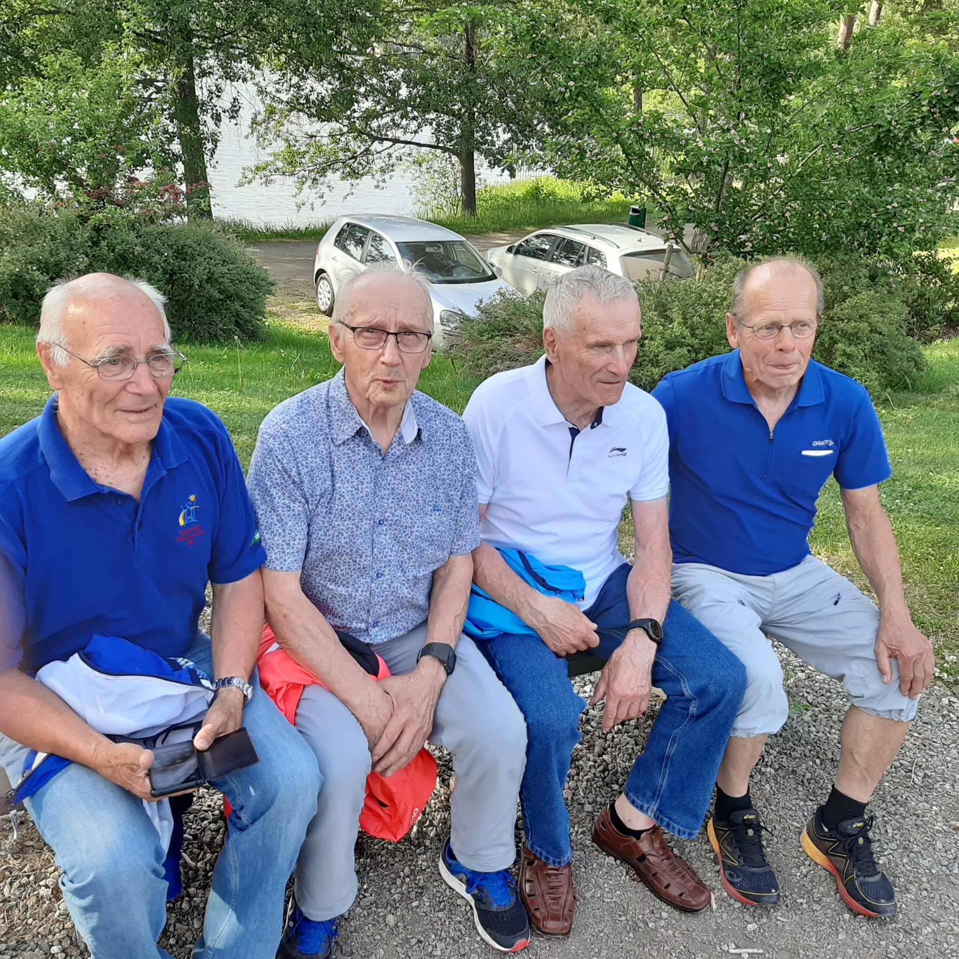 Wanhat Hiihtoveikot ja Hiihtosiskot kesätapaamisessa Valkeakoskella 20 ...