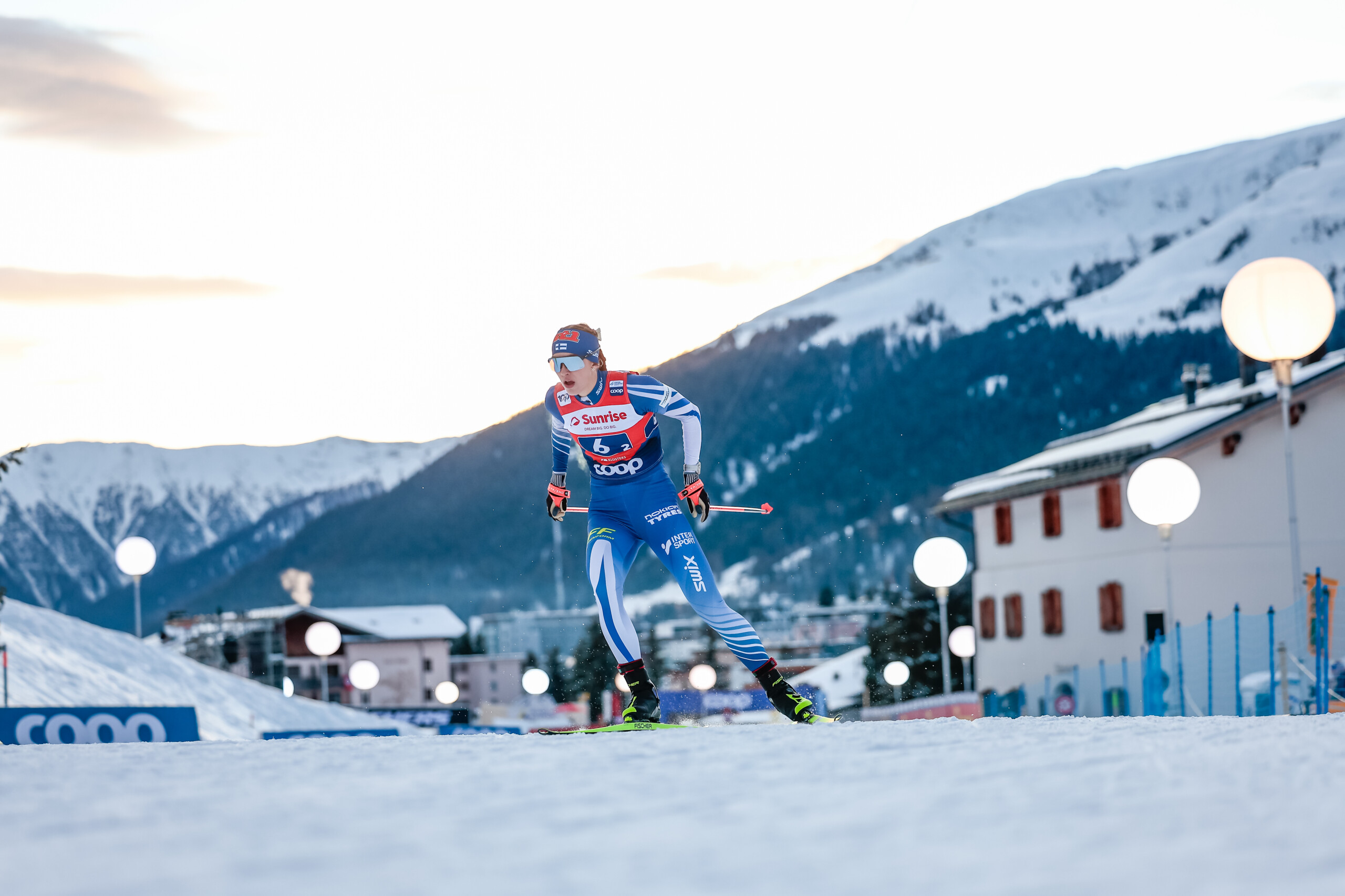 Jasmi Joensuu ja Jasmin Kähärä Davosin parisprintin kuudenneksi ...