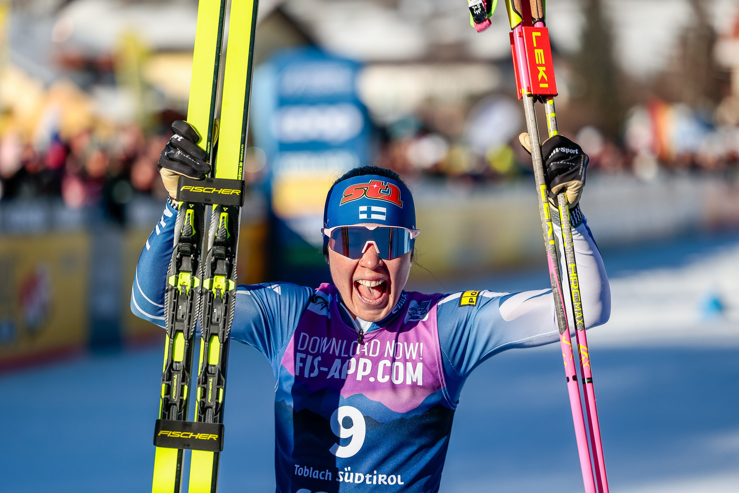 Kerttu Niskanen hiihti toiseksi perinteisen yhteislähtökilpailussa Toblachissa – Niko Anttola ...